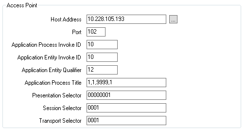 IEC 61850 Driver Guide - Configure the Access Point Properties (Create and Configure an ...